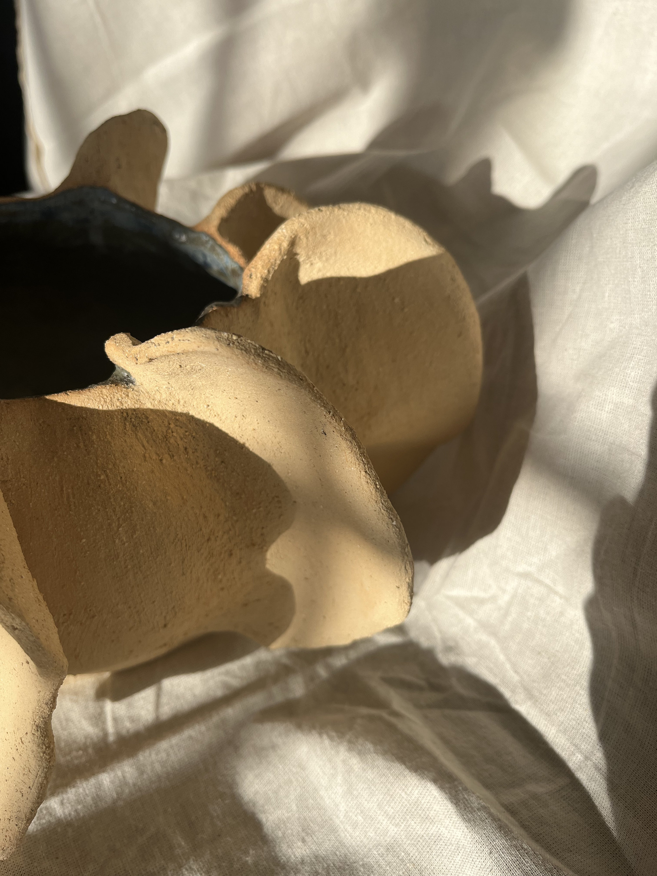 Stoneware Handmade Pottery Textures Minimal Vase - Etsy