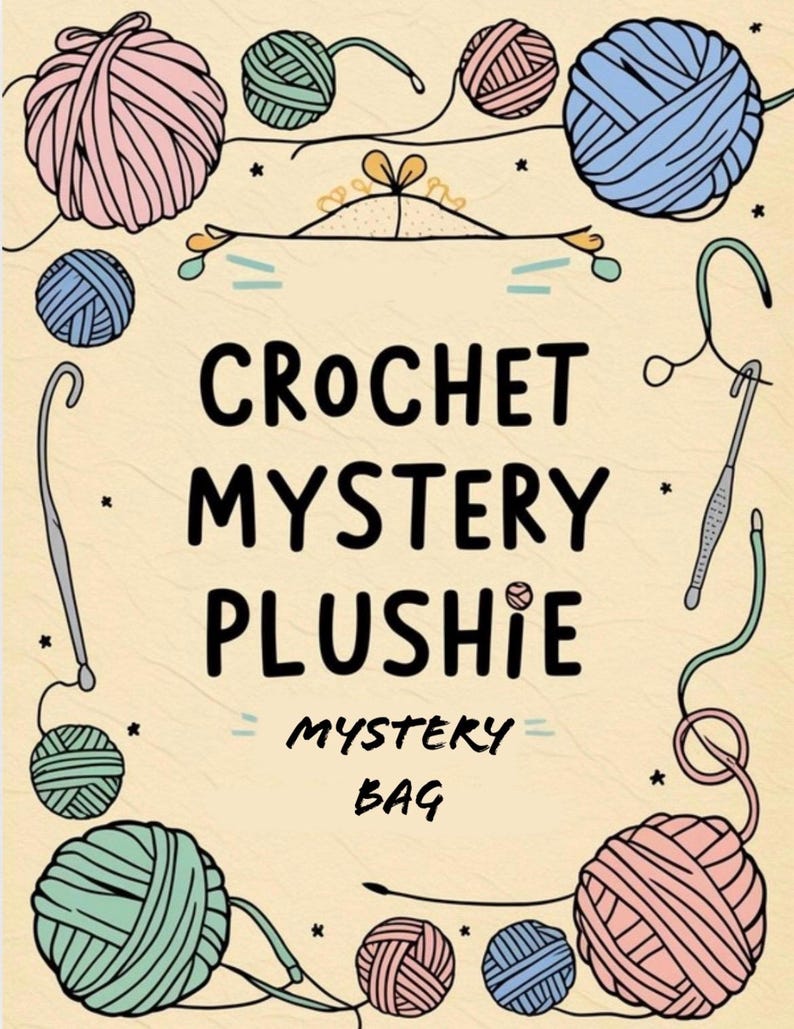 Mystery Crochet Plushie Box – Surprise Handmade Plushies - Etsy