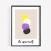 Non Binary Print Non Binary Art Non-Binary Gift Minimalist | Etsy