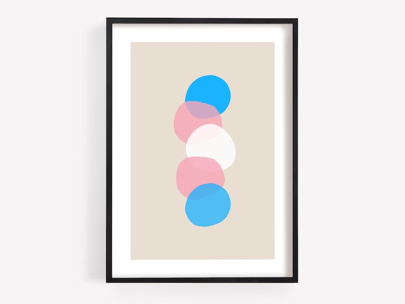 Transgender Art, Trans Pride Art, Transgender Art Print, Trans Flag Art ...