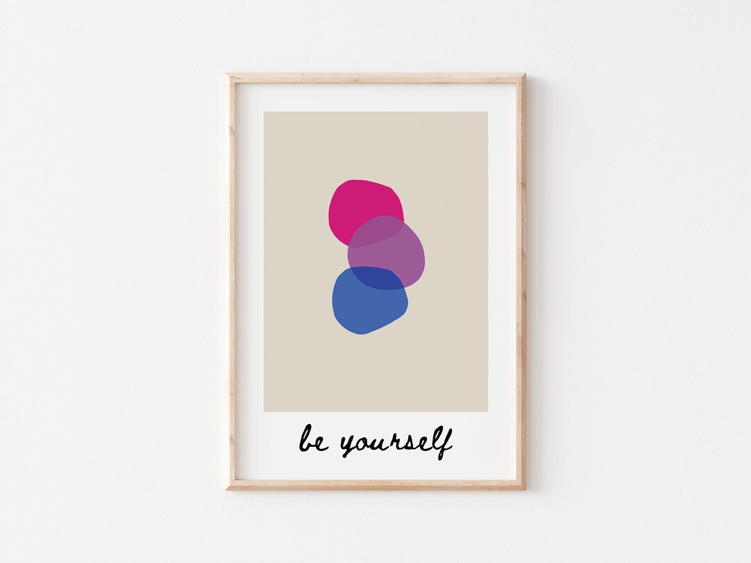 Bisexual Pride Print Bisexual Gift Bi Flag Print Printable - Etsy