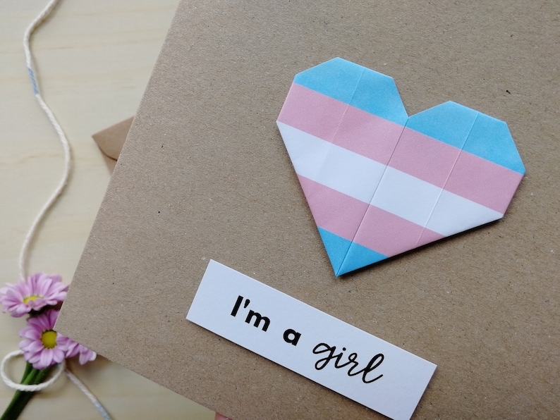 Trans Coming Out Card Transgender Card Transgender Coming - Etsy