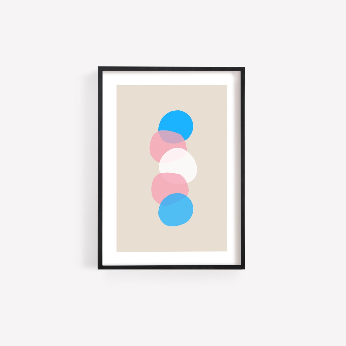 Transgender Art Print Trans Pride Art Subtle Trans Pride | Etsy