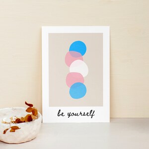 Transgender Art, Trans Pride Art, Transgender Art Print, Trans Flag Art ...