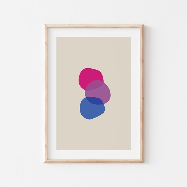 Bi Pride Poster - Etsy