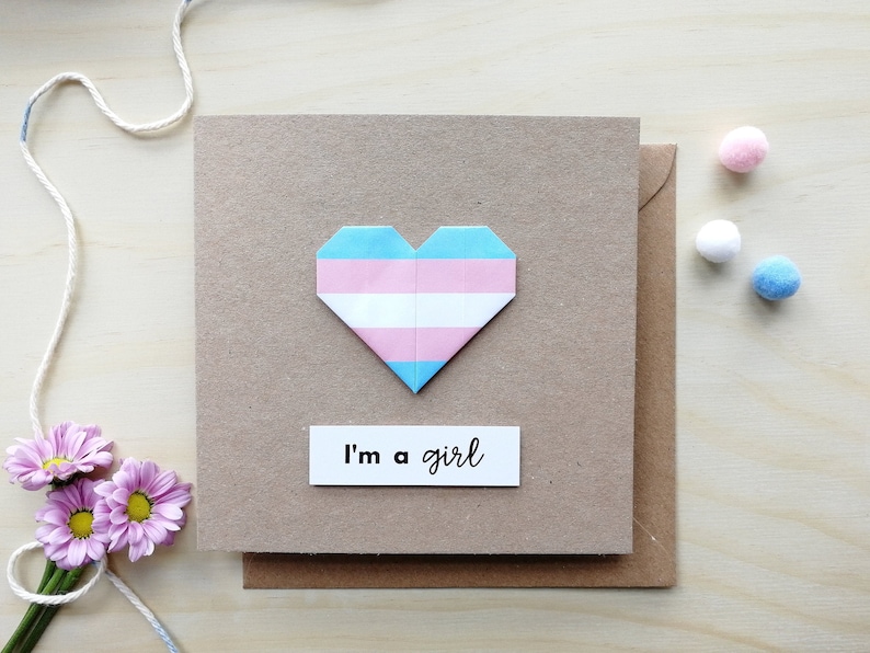 Trans Coming Out Card Transgender Card Transgender Coming - Etsy
