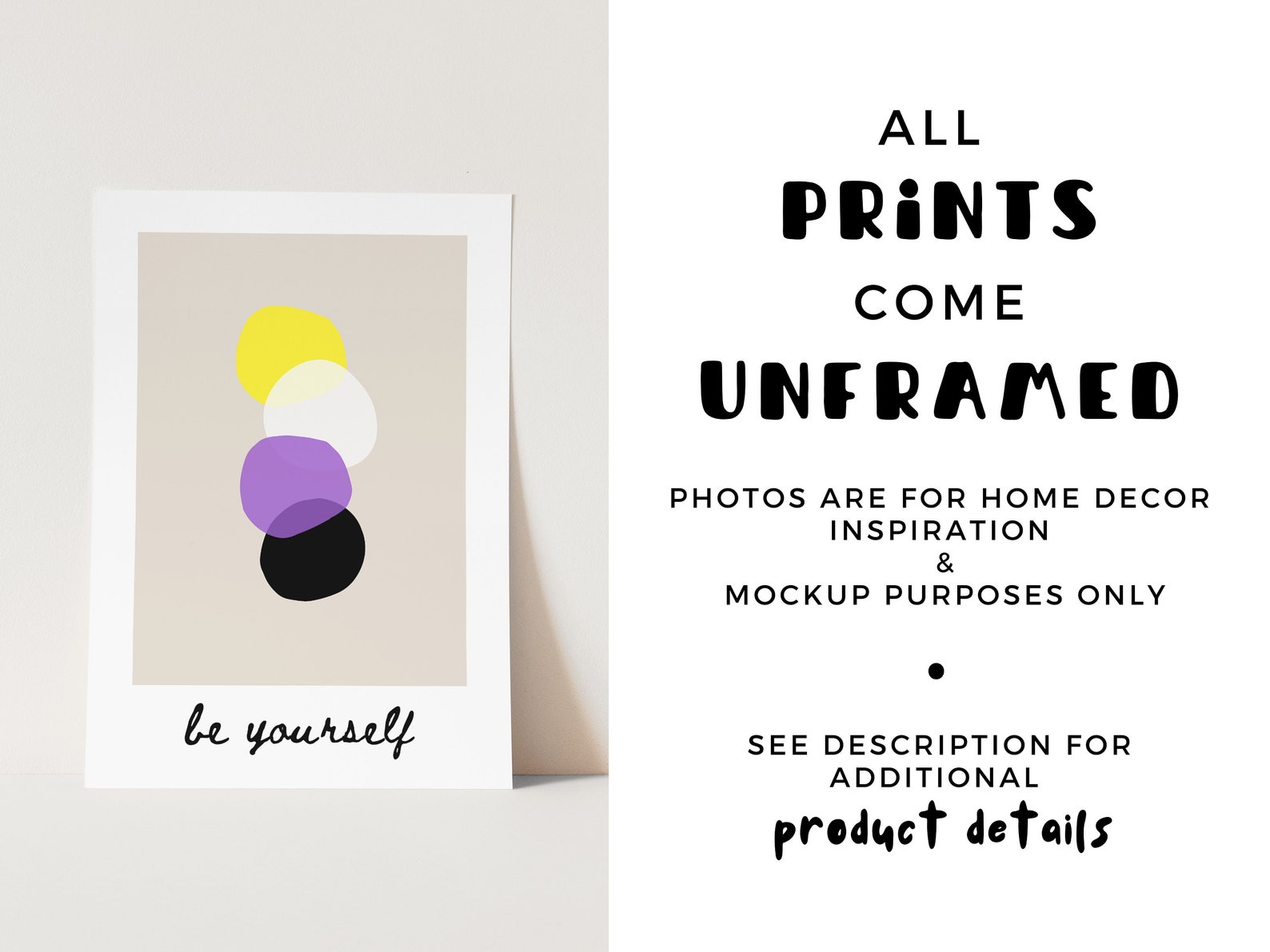 Non Binary Print, Non Binary Art, Non-binary Gift, Minimalist LGBT Wall ...