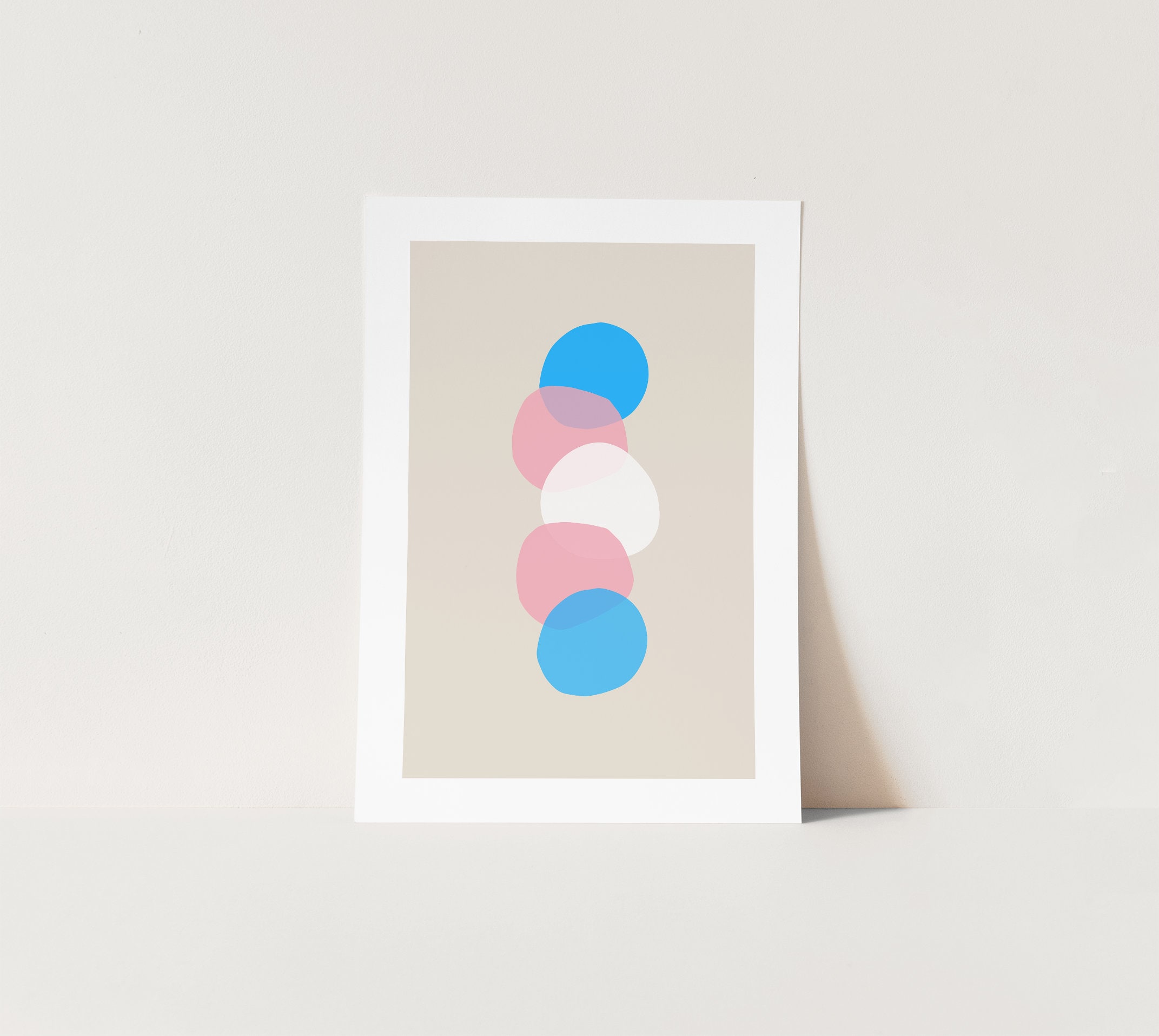 Transgender Art Print Trans Pride Art Subtle Trans Pride | Etsy