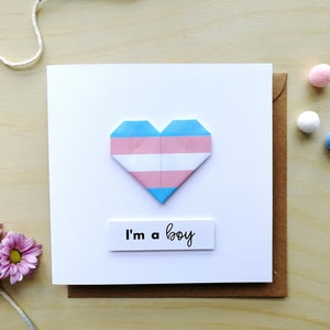 Trans Coming Out Card, Transgender Card, Transgender Coming Out, Trans ...