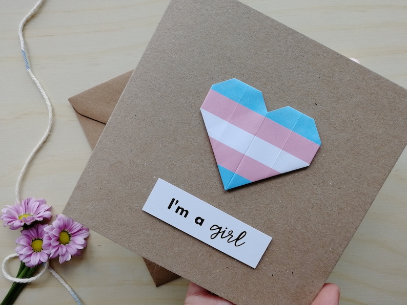 Trans Coming Out Card Transgender Card Transgender Coming - Etsy