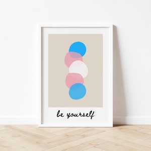 Transgender Art, Trans Pride Art, Transgender Art Print, Trans Flag Art ...