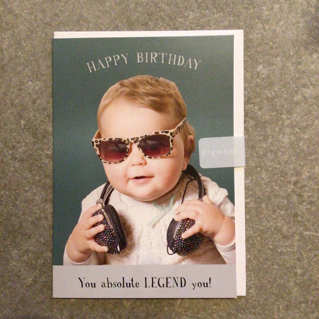 Happy Birthday You Absolute Legend - Etsy