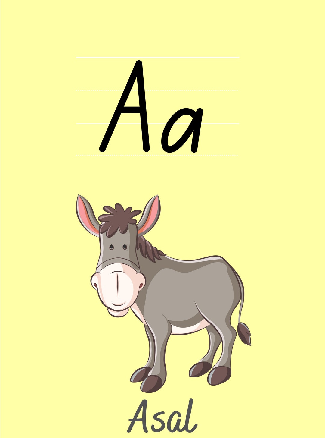 Alphabet as Gaeilge - Room Posters (digital) - Etsy