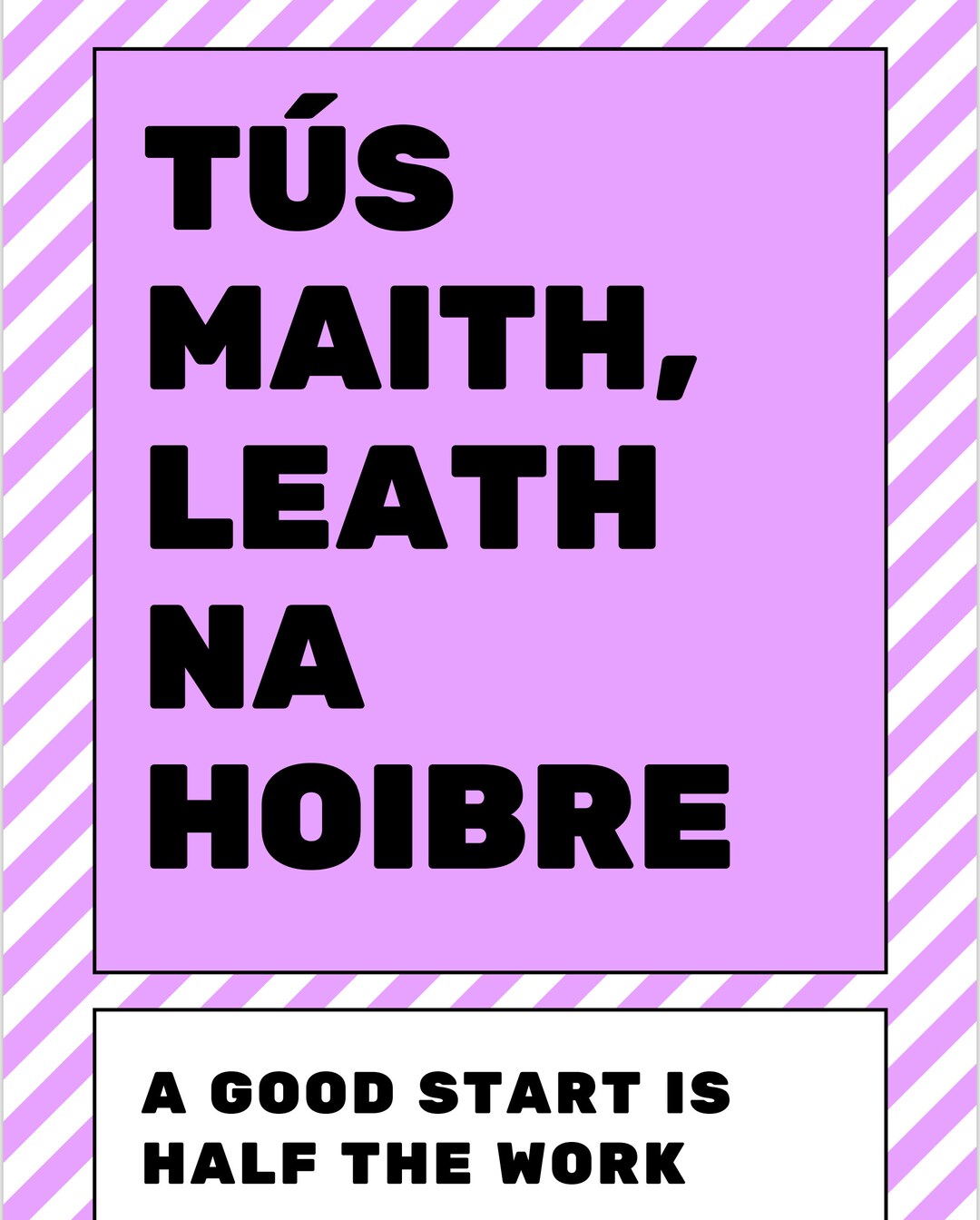 Seanfhocail Classroom Posters - Digital - Etsy
