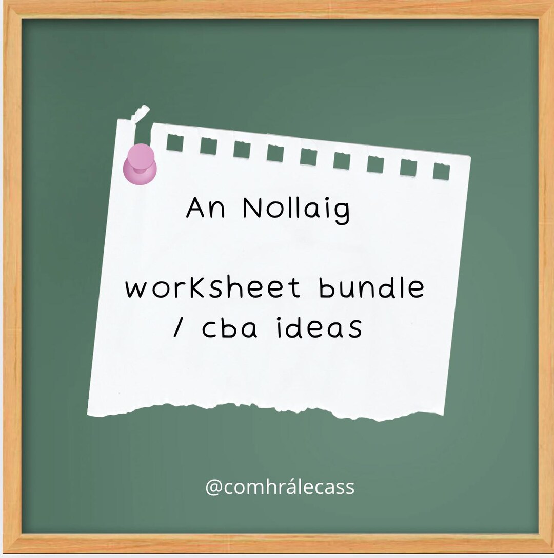An Nollaig - Worksheet Bundle for Junior Cycle - Etsy