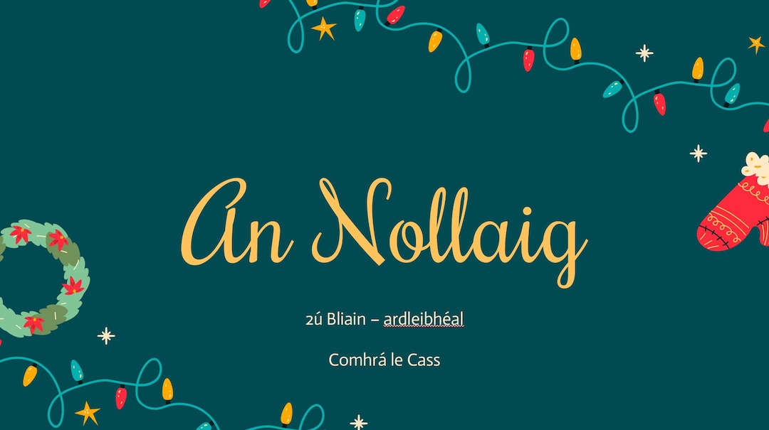 An Nollaig Lesson Package - 2nd Year Higher Level Irish - Etsy