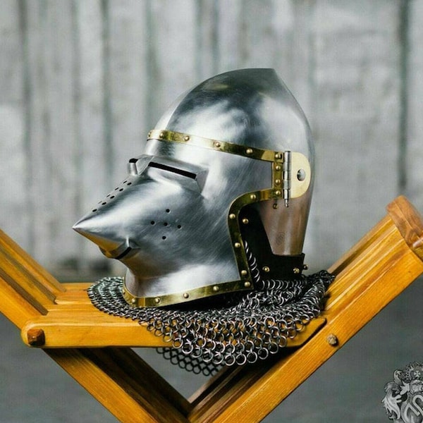 Medieval Helmet 16 Gauge - Etsy