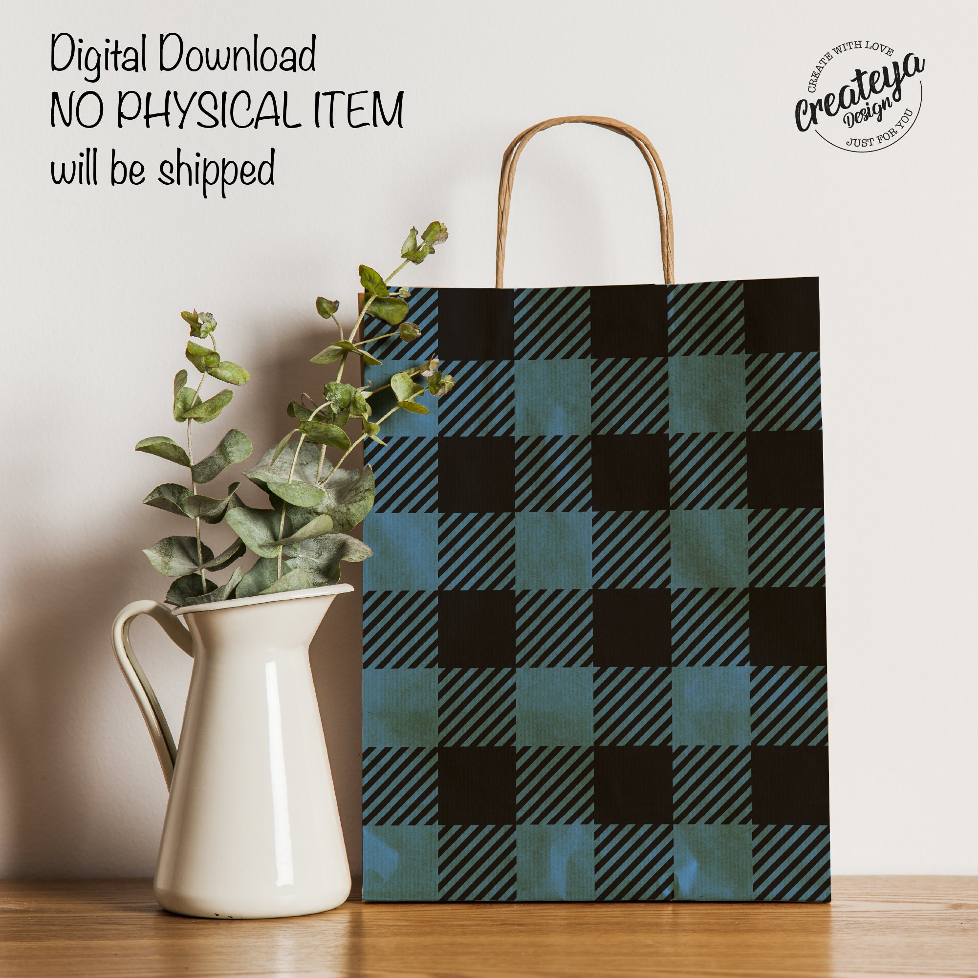 Buffalo Plaid Digital Paper. Buffalo Print. Buffalo Plaid | Etsy