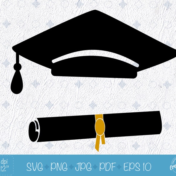 Diploma Svg - Etsy