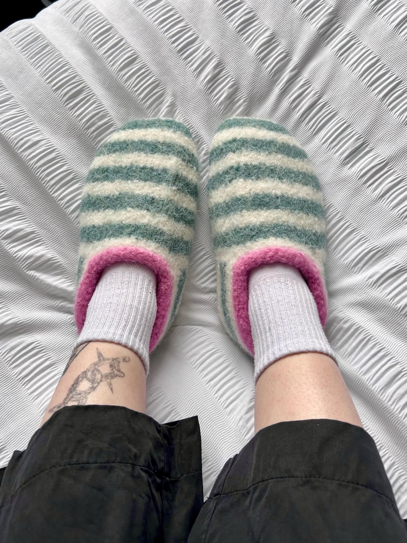 Sailor Slippers Knitting Pattern - Etsy