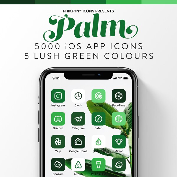 Green App Icons - Etsy