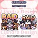 CATS RAID Twitch Emote Cats Raid Cute Twitch Emotes 2 Different Version ...