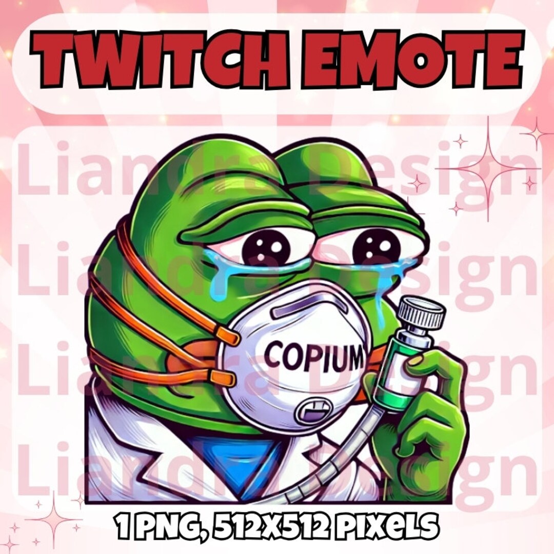 PEPE FROG Twitch Emote Pepe Funny Twitch Emotes Twitch Youtube Emote ...