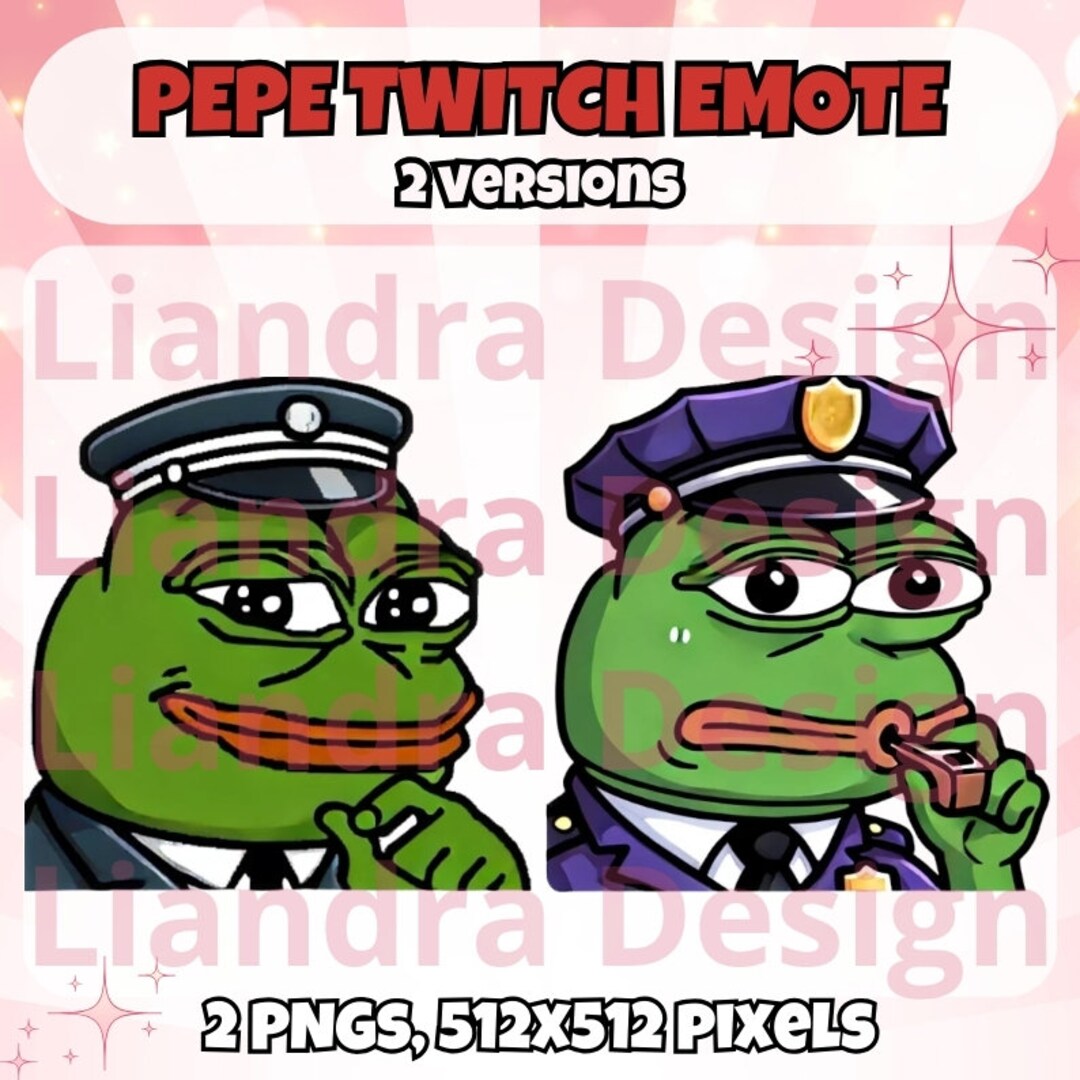 PEPE FROG Twitch Emote Pepe Funny Twitch Emotes Twitch Youtube Emote ...