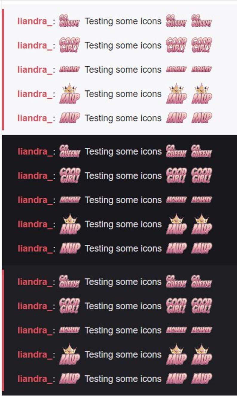 23 Girly Emotes: Girl, Queen, MVP, Mommy, Daddy, Boi Based Expressions ...