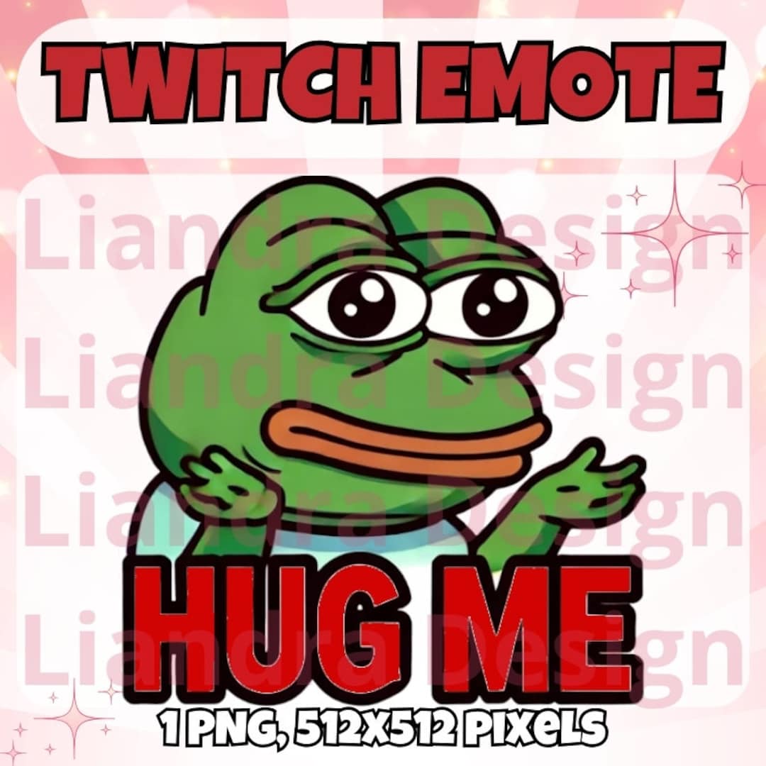PEPE FROG Twitch Emote Pepe Funny Twitch Emotes Twitch Youtube Emote ...
