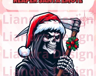 8 X Skull Reaper Twitch Emotes Reaper Twitch (Download Now) - Etsy