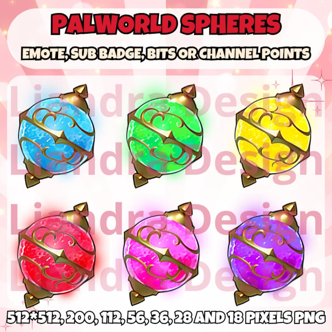 Palworld Pal Spheres Twitch Emote Palworld Twitch Discord Youtube ...