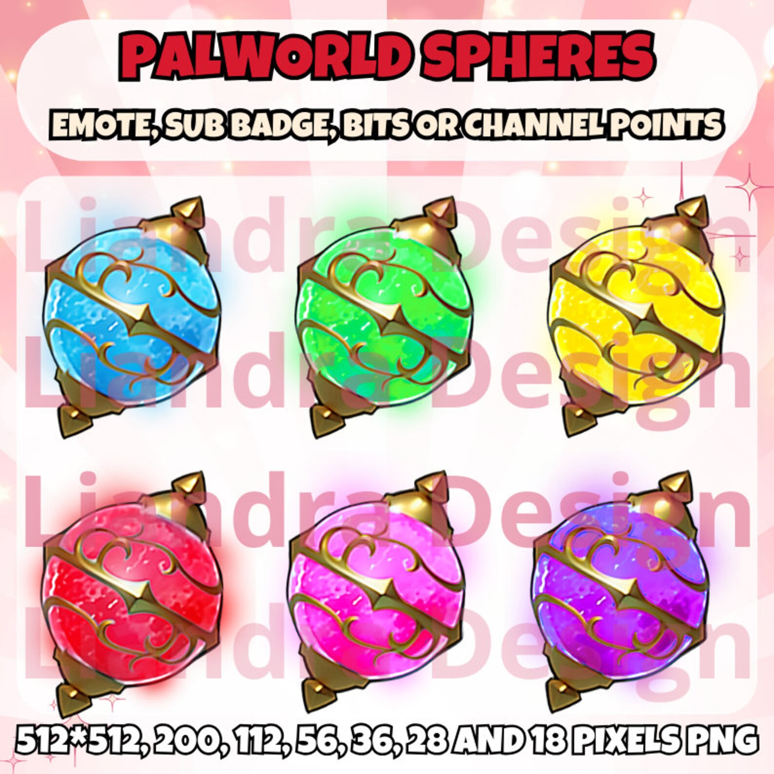 Palworld Pal Spheres Twitch Emote Palworld Twitch Discord Youtube ...