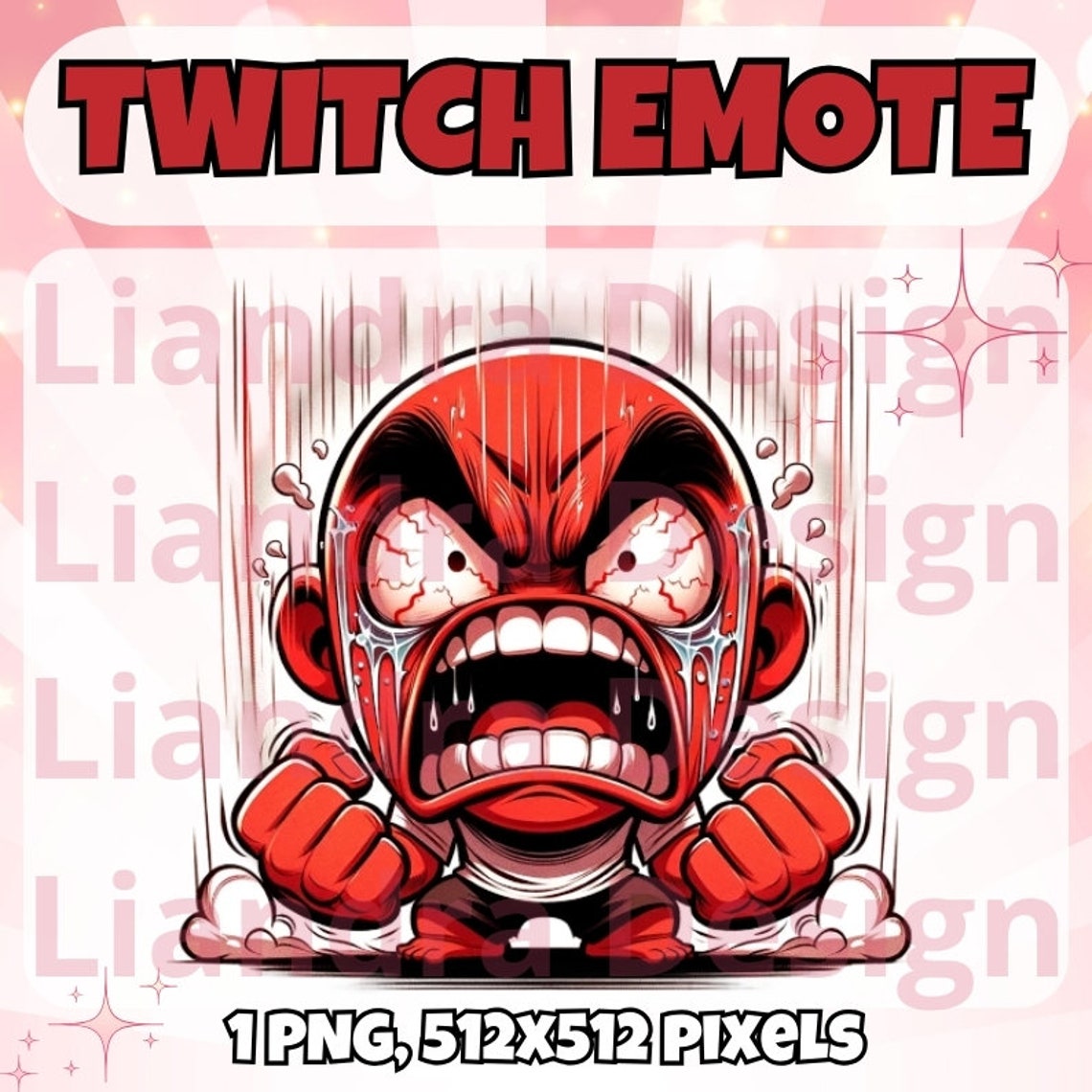 RAGE Twitch Emote Funny Rage Twitch Emote Twitch Youtube Emote Facebook ...