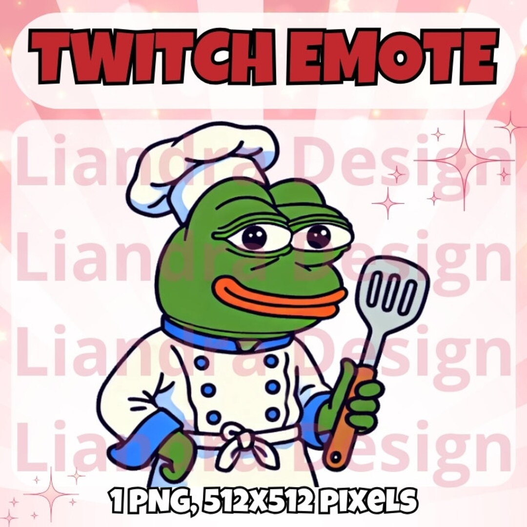 PEPE FROG Twitch Emote Pepe Funny Twitch Emotes Twitch Youtube Emote ...