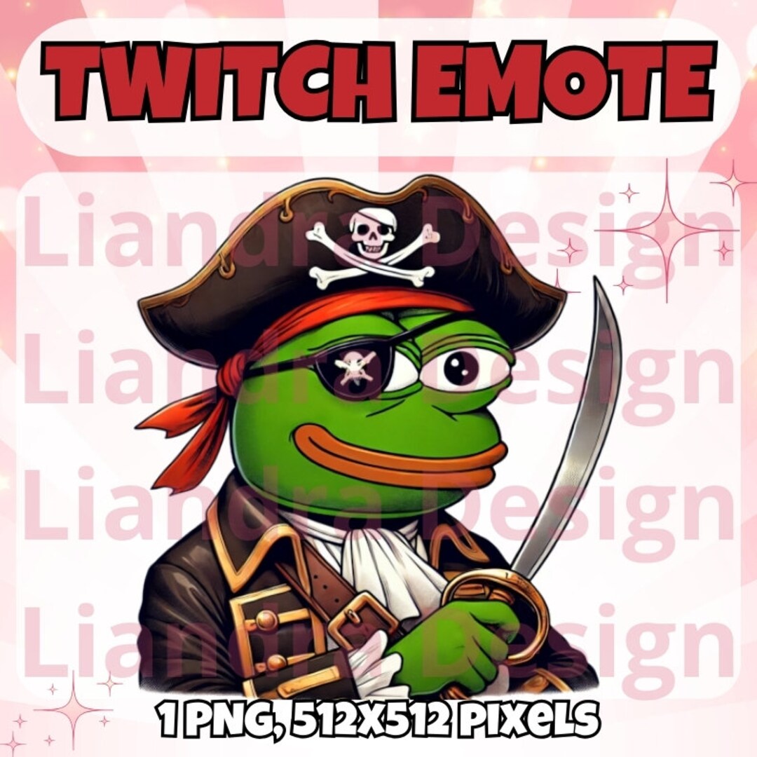 PEPE FROG Twitch Emote Pepe Funny Twitch Emotes Twitch Youtube Emote ...