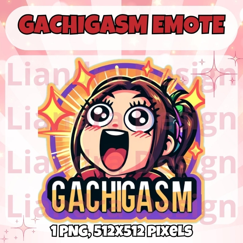 GACHIGASM Twitch Emote Gachigasm Meme Twitch Emote Girl Gachi Meme ...