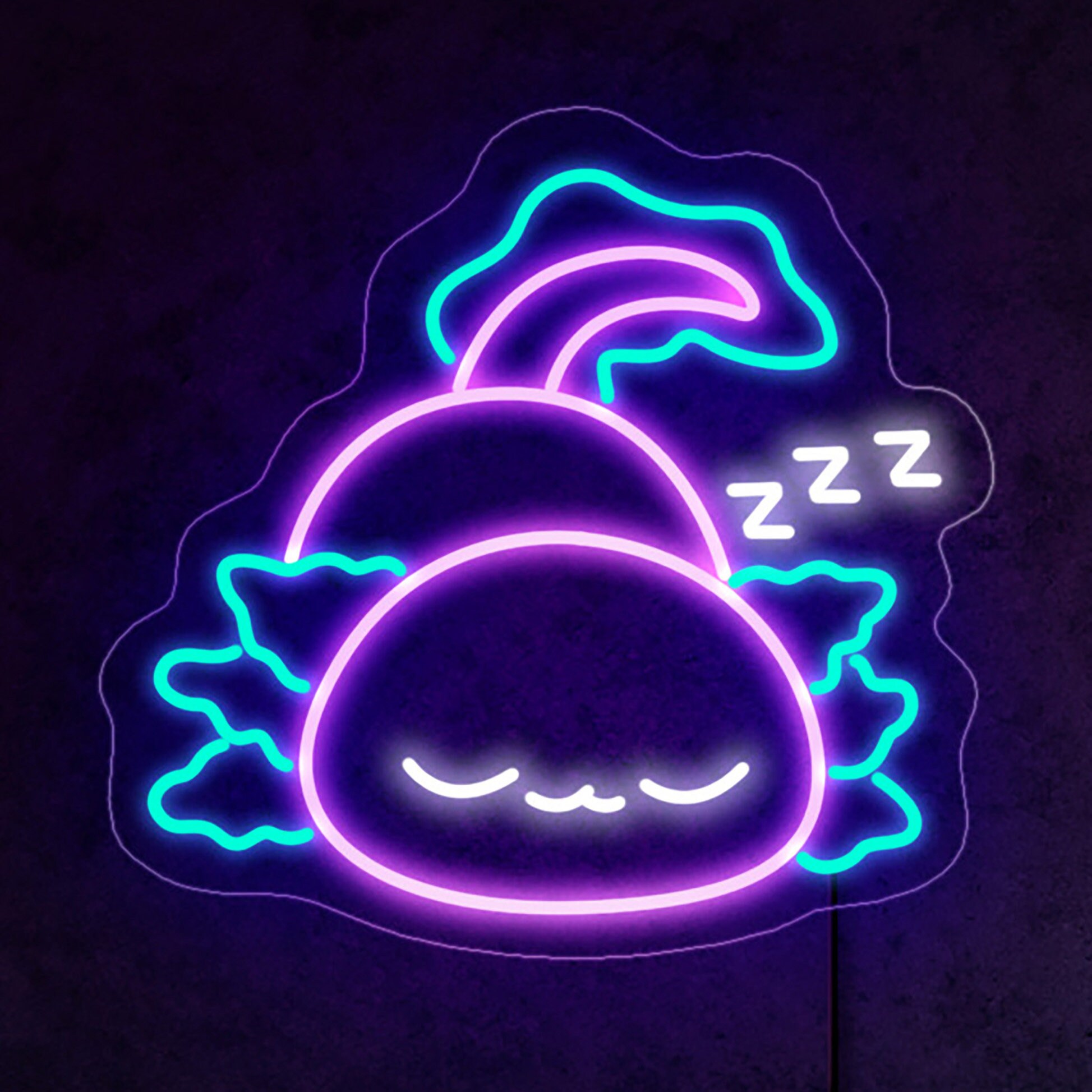 Axolotl Neon Sign, Axolotl Led Sign, Animal Neon, Cute Neon Sign, Kids ...