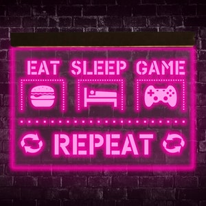 Gamer Neon Sign Gamer Led Sign Gaming Neon Sign Gaming Led - Etsy