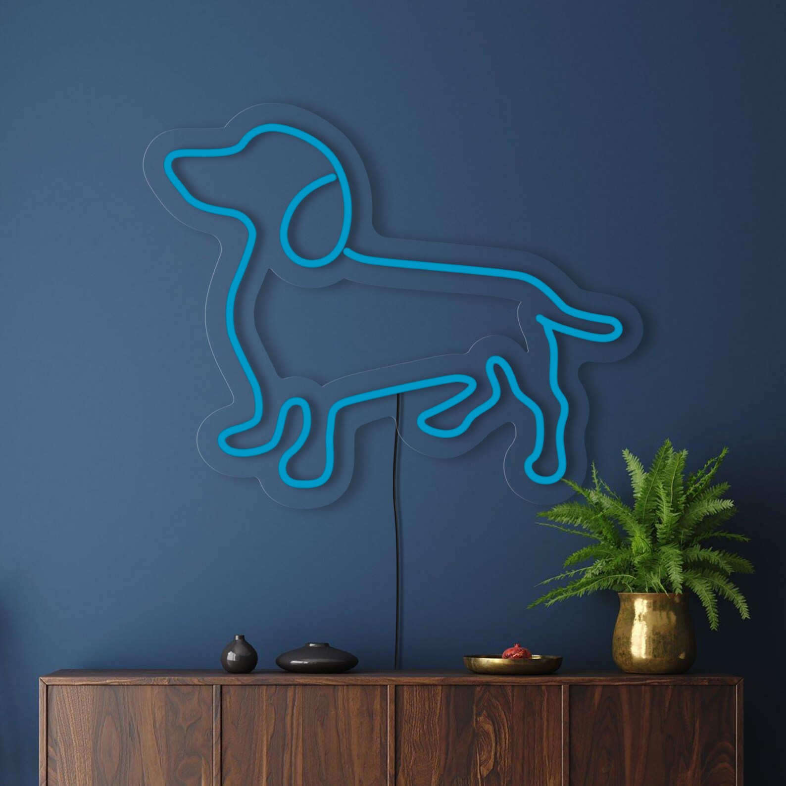 Dog Neon Sign, Dachshund Neon Sign, Dog Led, Pet Neon, Animal Neon ...