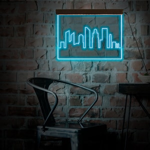 City Neon Signcity Led Signnight City Neon Signneon Sign - Etsy