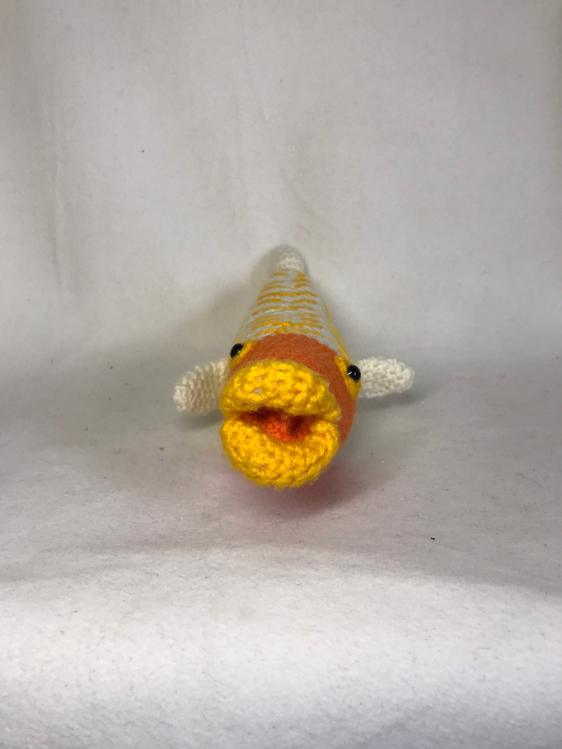 Barry the Trout Fish Crochet Amigurumi Plush-preorder - Etsy