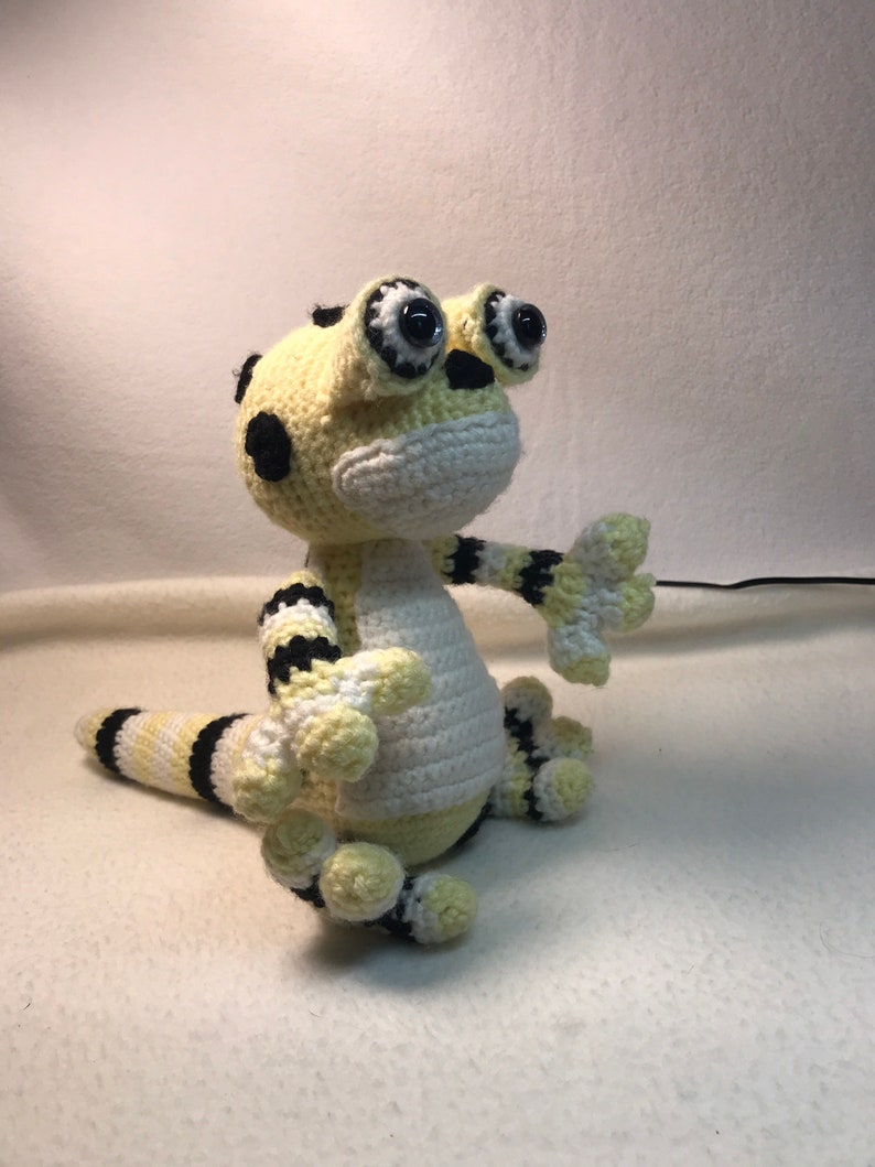 Leopard Gecko Crochet Amigurumi Plush-preorder Product - Etsy