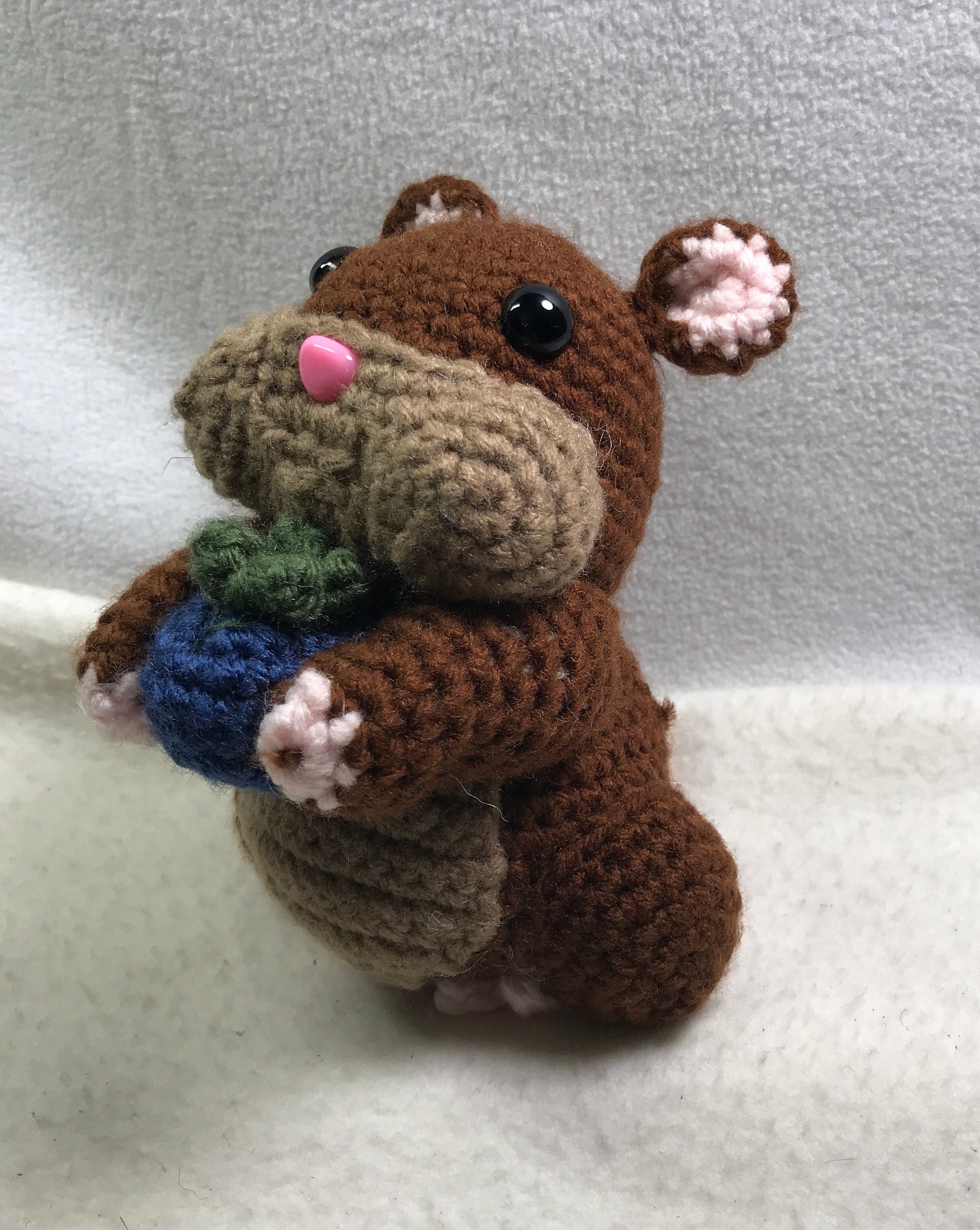 Hamster Hamish, Helen or Henry Crochet Amigurumi Plush-preorder - Etsy