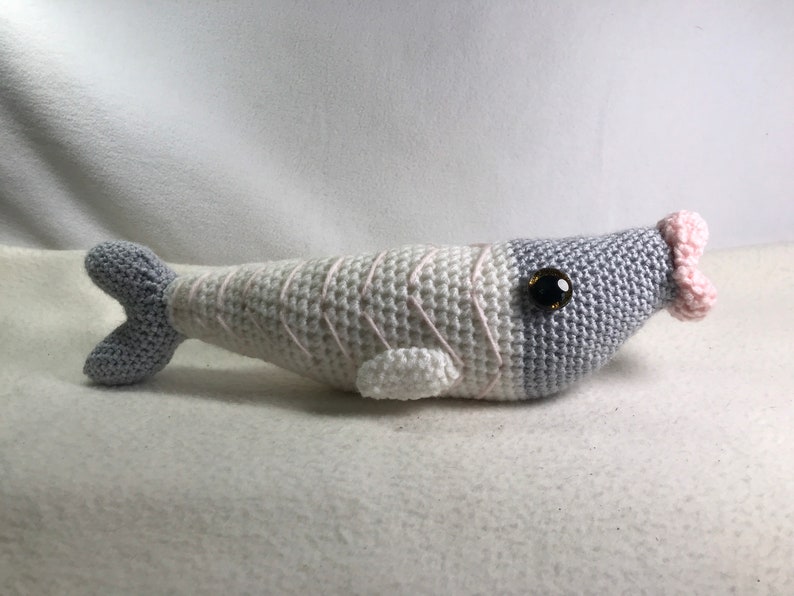 Barry the Trout Fish Crochet Amigurumi Plush-preorder - Etsy