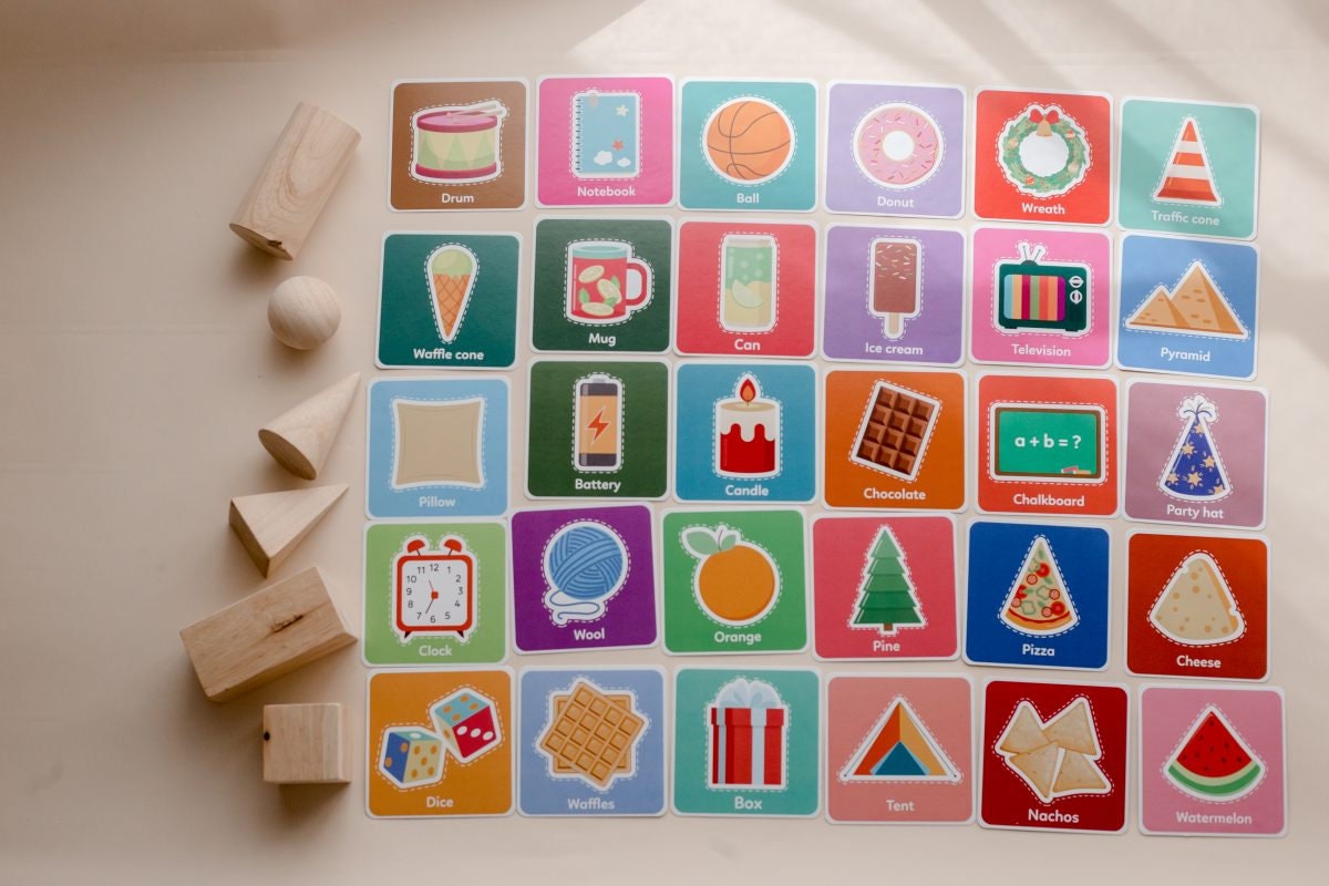 3D Geo Shape Leaning Kit - Etsy