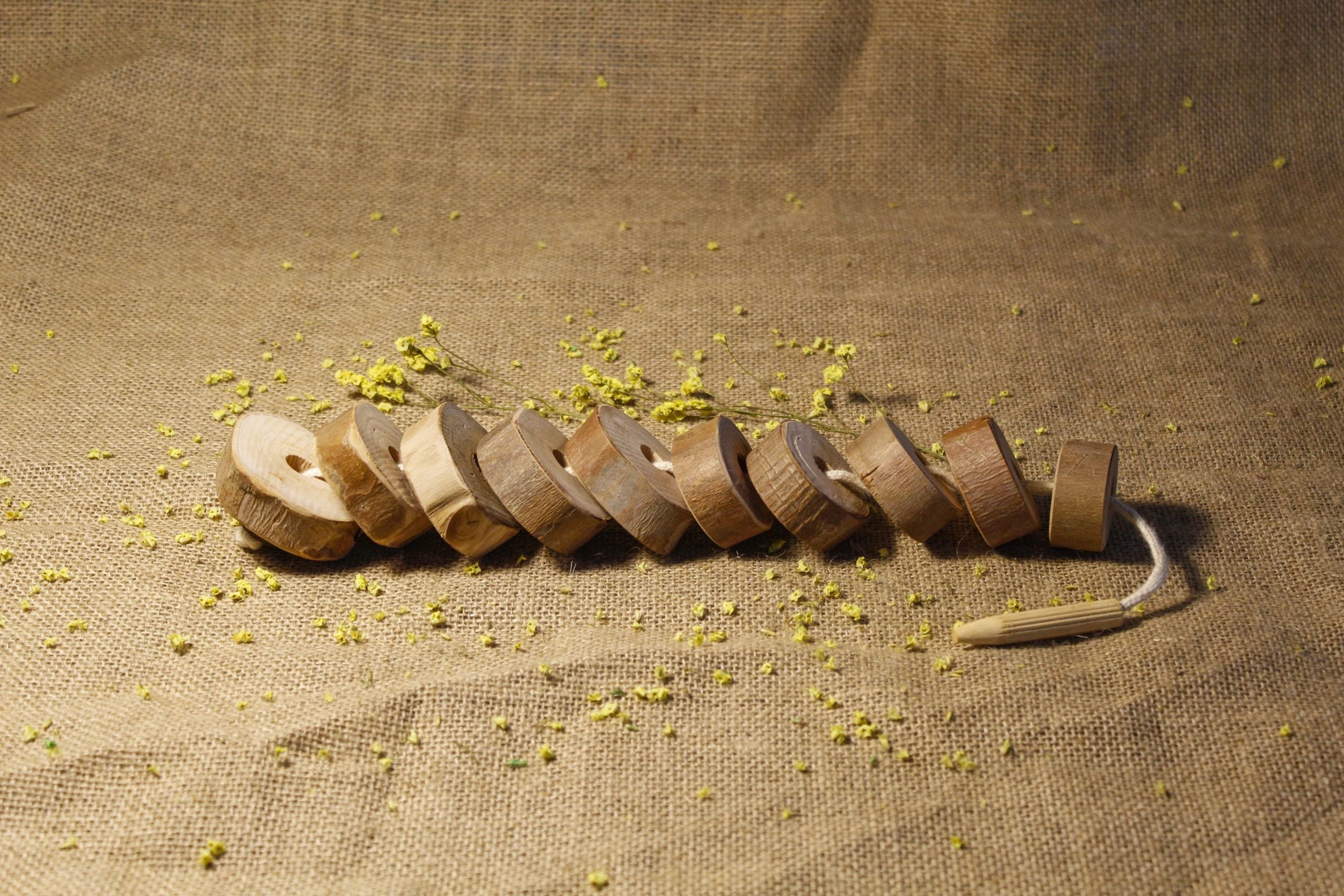 Natural Threading Timber Rounds - Etsy