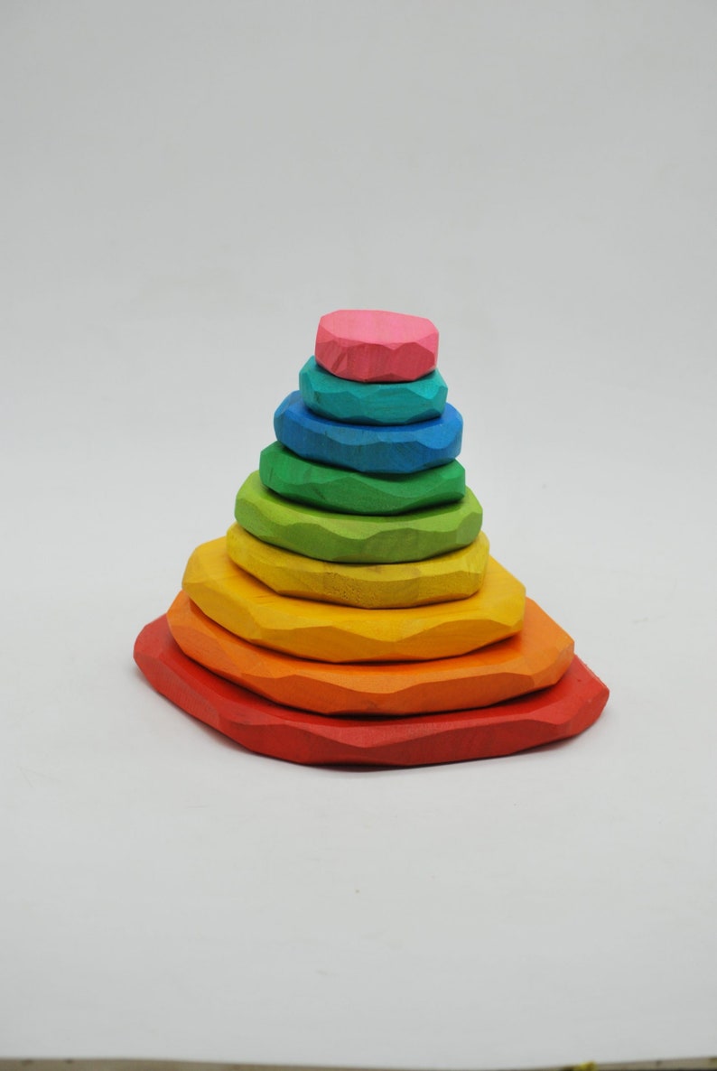 Colored Stacking Stones - Etsy
