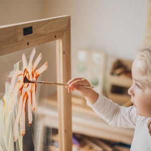 Toddler Perspex Easel - Etsy