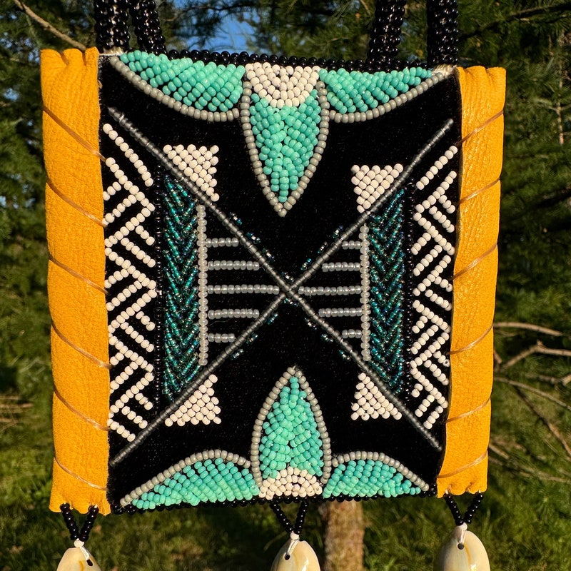 Beaded Medallion Native - Etsy